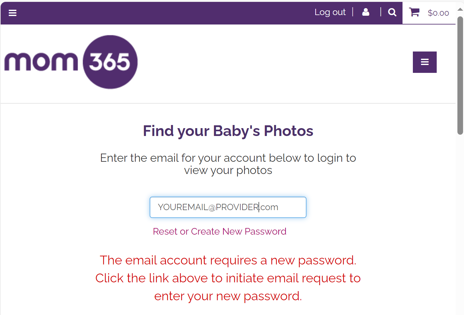 Where can I view my baby's portraits? – Mom365