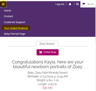 How do I download my Free Digital Keepsake? – Mom365